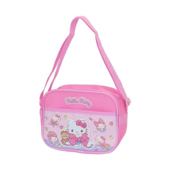 「ショルダーバッグ」 ハローキティ 通園ショルダー サンリオ ショルダーバッグ キャラクター 高波クリエイト 幼稚園や保育園の通園にぴったりの斜めかけBAG 大人気サンリオキャラクターのキュートなスクール雑貨シリーズこちらは幼稚園や保育園の...