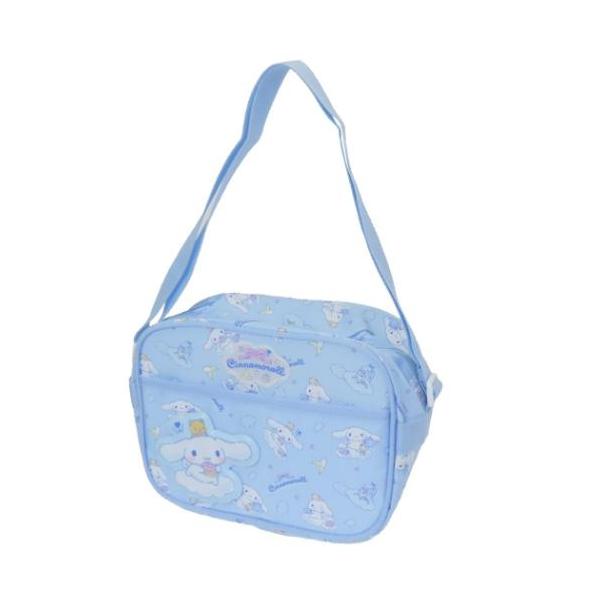 「ショルダーバッグ」 シナモロール サンリオ キャラクター ショルダーバッグ 通園ショルダー 幼稚園や保育園の通園にぴったりの斜めかけBAG 大人気サンリオキャラクターのキュートなスクール雑貨シリーズこちらは幼稚園や保育園の通園にぴったりな...