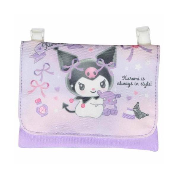 「クリップポケット」 クロミ サンリオ キャラクター クリップポケット ポケットポーチ ポケットのない服に付けてアクセントになって便利でかわいい 大人気サンリオキャラクターグッズにまたまた可愛いnewアイテム登場こちらはポケットがない服でも...