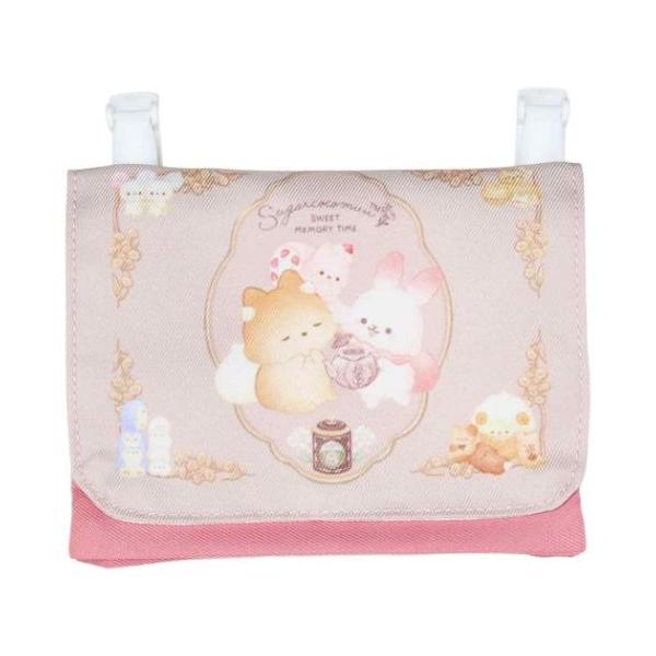 「クリップポケット」 シュガーココムー ポケットポーチ サンエックス クリップポケット キャラクター ポケットのない服に付けてアクセントになって便利でかわいい おさとうからうまれた、甘えんぼうのわたあめうさぎ[シュガーココムー]グッズにまた...