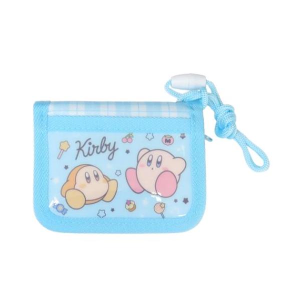 「お財布」 星のカービィ キャラクター キッズ財布 窓付きサイフ ブルー 高波クリエイト 全面ファスナー付きでおこづかいをガッチリキープしちゃおう 大人気[星のカービィ]グッズにかわいいnewアイテム登場こちらは定番人気アイテム[ラウンドウ...