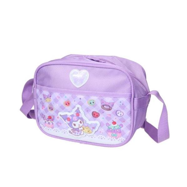 「ショルダーバッグ」 クロミ キャラクター キッズショルダー 通園ショルダー サンリオ グッズ 幼稚園、保育園の通園にぴったりなかわいい斜めかけかばん 大人気サンリオキャラクターのスクール雑貨シリーズこちらは幼稚園や保育園の通園にぴったりな...