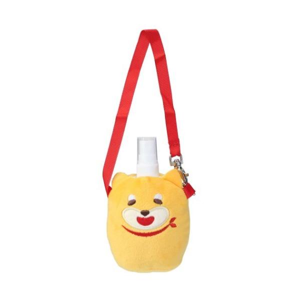 「除菌シート 除菌グッズ」 ミニボトルケース ぬいぐるみボトルホルダー 柴犬 犬 クーザ レジャー雑貨 ふわふわのぬいぐるみ素材が存在感バツグン おでかけや通学でも大活躍の[ぬいぐるみボトルホルダー]シリーズこちらはとっても便利な[スプレー...