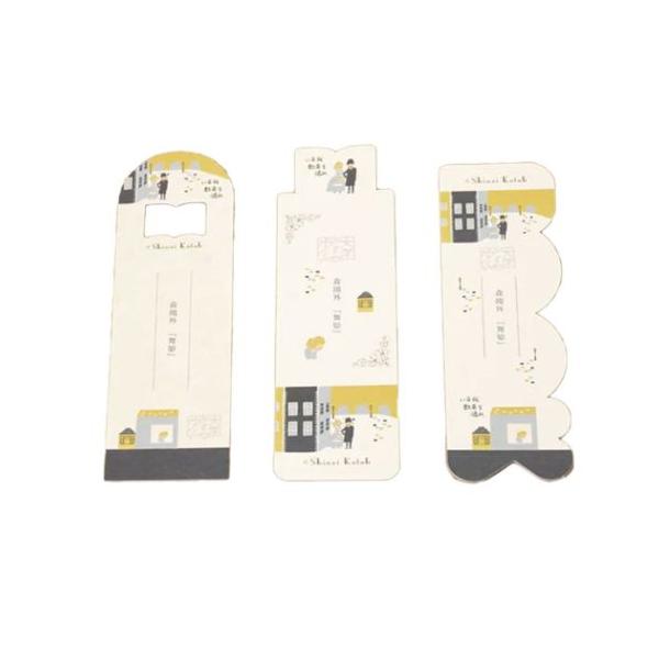 「ステーショナリーその他」 ブックマーク しおり3種セット 文学を歩く 舞姫 森鴎外 木野瀬印刷 栞 読書の時間がたのしくなるおしゃれなしおり 毎日が楽しくなるキュートなステーショナリーシリーズこちらはかわいい[しおり]デザイン違いのしおり...