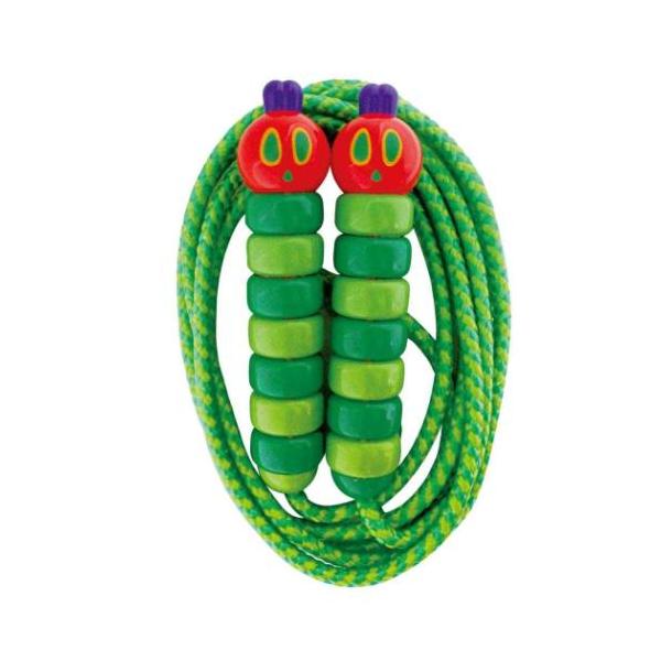 「おもちゃ」 はらぺこあおむし 絵本キャラクター おもちゃ たのしいなわとび エリックカール グッズ ピクニックやアウトドアで、縄飛びをして盛り上がろう 世界中で愛読されるエリックカールのベストセラーしかけ絵本[はらぺこあおむし]グッズにま...