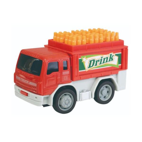 「おもちゃ」 おもちゃ ドライブタウン プルバックカー NO.8 ジュース運送車 自動車 マルカ株式会社 ミニカー コレクションにもぴったりなプルバックカー ハイクオリティな塗装でコレクションにも最適な[ドライブタウン]シリーズこちらは子ど...