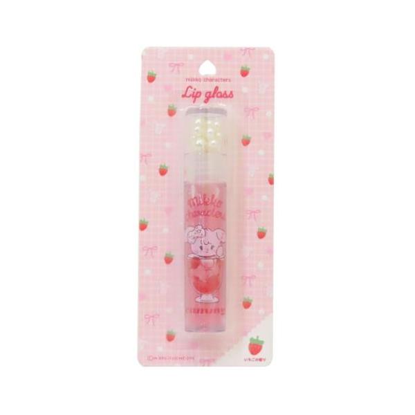 「コスメ雑貨」 コスメ雑貨 mikko illustrations リップグロス いちごの香り キャミ― マルカ プチギフト mikkoのかわいいコスメ雑貨シリーズ 流行を取り入れつつ、どこかレトロでチャーミングなイラストが人気のイラストレ...