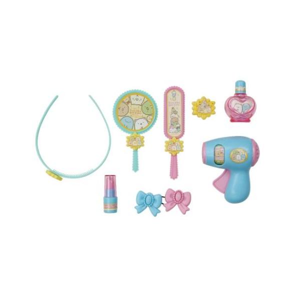 「おもちゃ」 すみっコぐらし キャラクター おもちゃ ヘアメイクセット サンエックス グッズ すみっコぐらしの楽しいおもちゃが登場 キッズにぴったりの面白くて楽しいTOYシリーズヘアメイクセットでたのしくおめかし！くるくるまわるドライヤーや...