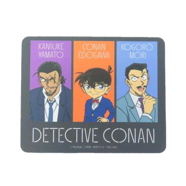 「パソコン周辺アクセ」 名探偵コナン アニメキャラクター PCアクセ マウスパッド コナン＆小五郎＆大和 リーフ＆ウォーターシリーズ 少年サンデー グッズ コナンのマウスパッドで作業スペースをお気に入りの空間に 大人気アニメ[名探偵コナン]...