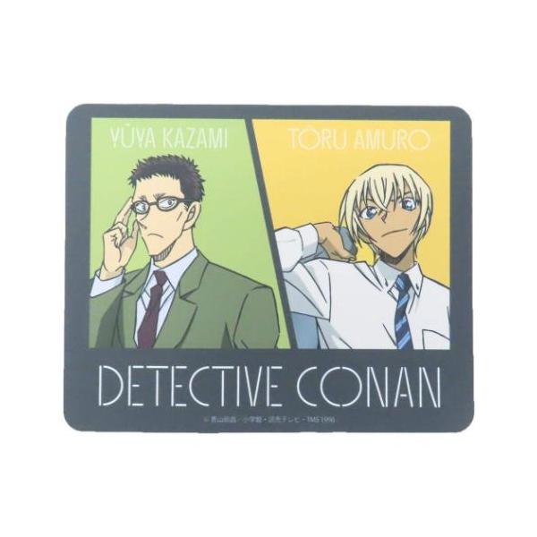 「パソコン周辺アクセ」 名探偵コナン グッズ PCアクセ アニメキャラクター マウスパッド 安室＆風見 リーフ＆ウォーターシリーズ 少年サンデー コナンのマウスパッドで作業スペースをお気に入りの空間に 大人気アニメ[名探偵コナン]グッズにま...