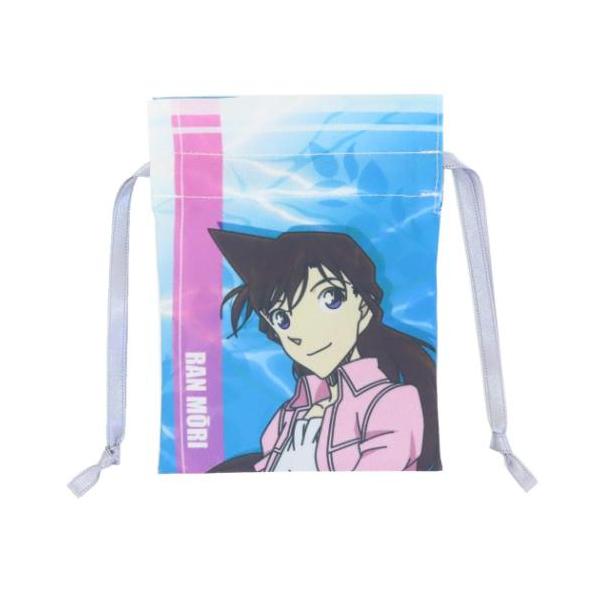 「巾着袋」 名探偵コナン 少年サンデー アニメキャラクター 巾着袋 豆巾着 毛利蘭 リーフ＆ウォーターシリーズ マリモクラフト アクセサリーやイヤホンなど小物を入れるのにぴったり 大人気アニメ[名探偵コナン]グッズにまたまた可愛いnewアイ...