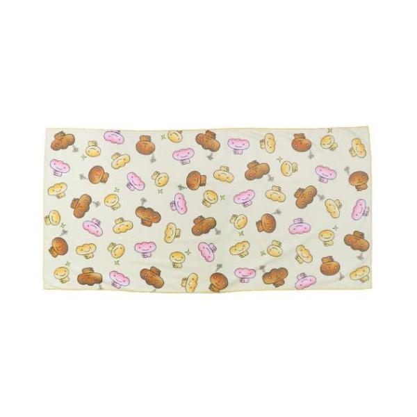 「バスタオル」 こげぱん サンエックス キャラクター 速乾バスタオル ファストドライバスタオル マリモクラフト サラッと拭けてすぐに乾く 速乾＆吸水に優れたやわらかタオル サンエックスの大人気キャラクター[こげぱん]の可愛らしい新作タオルシ...