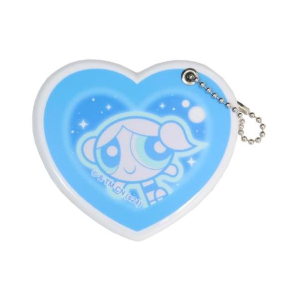 「手鏡」 パワーパフガールズ 手鏡 ハート型ミラー バブルス マリモクラフト コンパクトミラー 化粧直し スライド式 サッと取り出してメイクチェックできる スーパーパワーを持ったブロッサム バブルス バターカップの3人娘が大活躍する[POW...