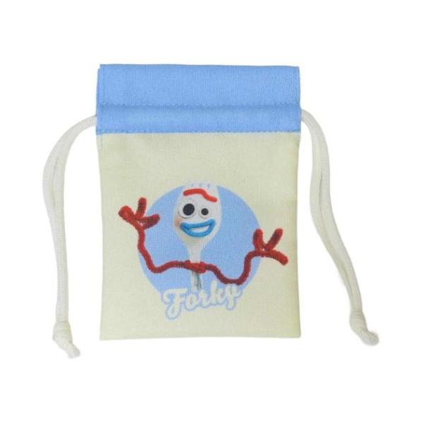 「巾着袋」 トイストーリー 豆巾着 ディズニー ミニ巾着袋 キャラクター フォーキー マリモクラフト アクセサリーやイヤホンなど小物を入れるのにぴったり 大人気ディズニーキャラクターからまたまた可愛いアイテム登場こちらは小さくてかわいい[豆...