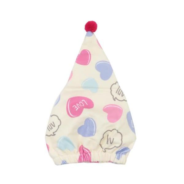 「キャップタオル」 キャップタオル サンハート マイクロキャップタオル ステップハート 丸眞 ヘアドライタオル帽子 お風呂上りやプール後のヘアドライキャップに 毎日が楽しくなるキュートなZAKKAシリーズこちらは毎日のシャンプー後に便利で可...