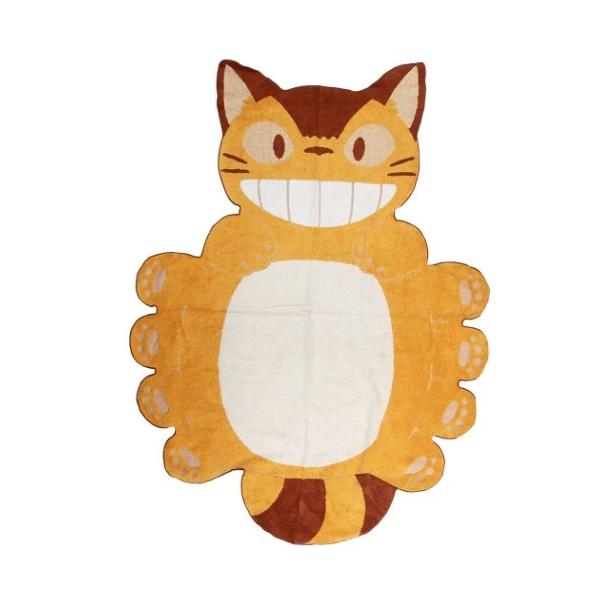 「寝具 タオルケット」 となりのトトロ キャラクター キッズ タオルケット ダイカット ジャガード お昼寝ケット ネコバスとうたた寝 スタジオジブリ グッズ コットン100%で肌触りも良くてぐっすり眠れちゃう 宮崎駿監督の名作[となりのトト...