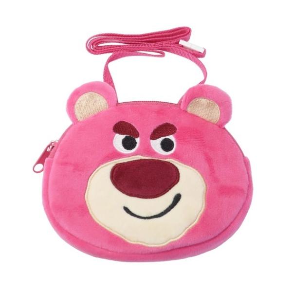 「クリップポケット」 トイストーリー キャラクター クリップポケット ショルダー付き フェイス ポケットポーチ スイートピンク ディズニー ポケットがない服でもクリップで簡単に取り付け出来る 大人気ディズニーキャラクターグッズにまたまた可愛...
