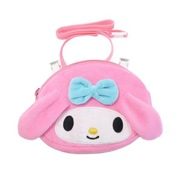 「クリップポケット」 マイメロディ クリップポケット ショルダー付き フェイス ポケットポーチ マイメロポケット サンリオ 丸眞 プレゼント ポケットがない服でもクリップで簡単に取り付け出来る サンリオの大人気キャラ[MY MELODY/マ...