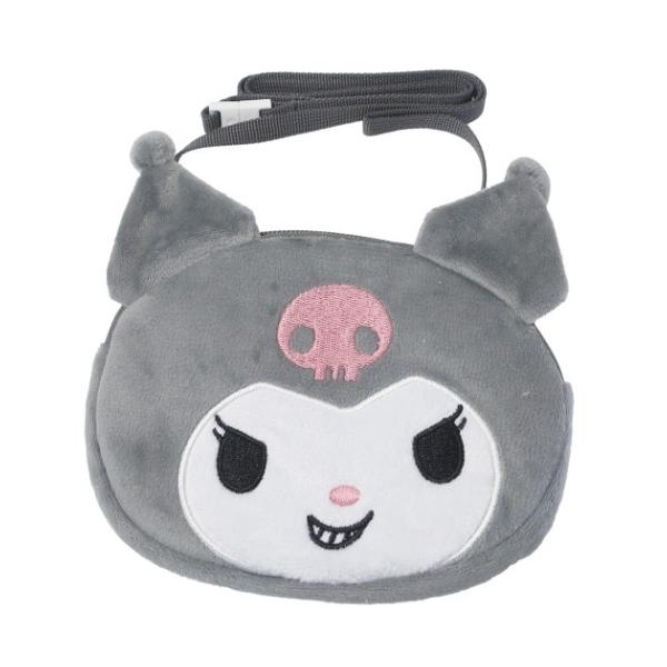 「クリップポケット」 クロミ グッズ クリップポケット ショルダー付き サンリオ キャラクター フェイス ポケットポーチ ポケットがない服でもクリップで簡単に取り付け出来る 大人気サンリオクロミにまたまた可愛いnewアイテム登場こちらはハン...