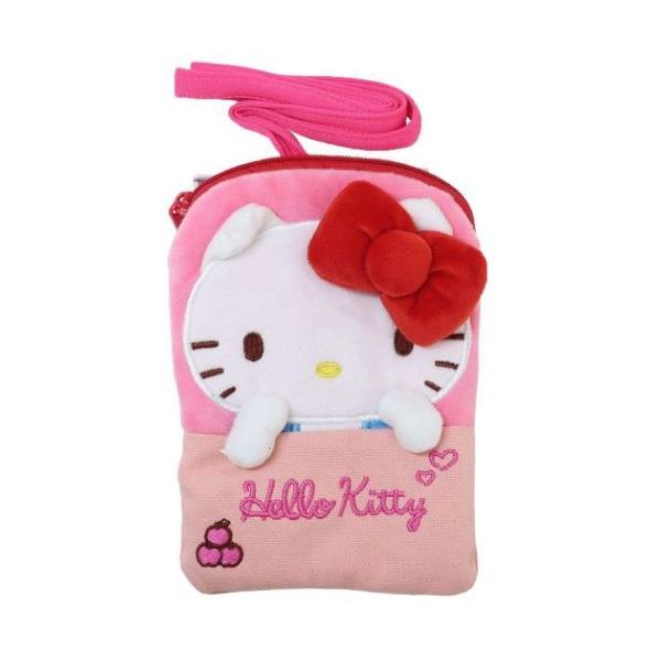 「クリップポケット」 ハローキティ マスコットポケットポーチ クリップポケット ひょこっとキティ サンリオ キャラクター ポケットがない服でもクリップで簡単に取り付け出来る サンリオの大人気キャラ[HELLO KITTY/ハローキティ]グッ...