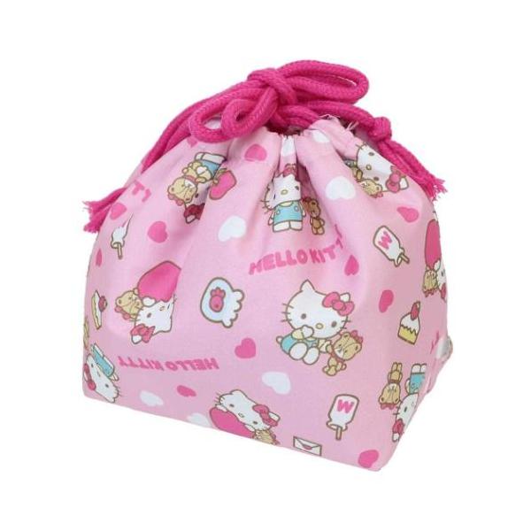 「ランチ巾着」 ハローキティ グッズ ランチ巾着 キャラクター マチ付き巾着 ポップレッドハート サンリオ 約12cmの底マチでいろんなお弁当箱や小物が入る 大人気サンリオキャラクターグッズにまたまた可愛いnewアイテム登場こちらは定番人気...