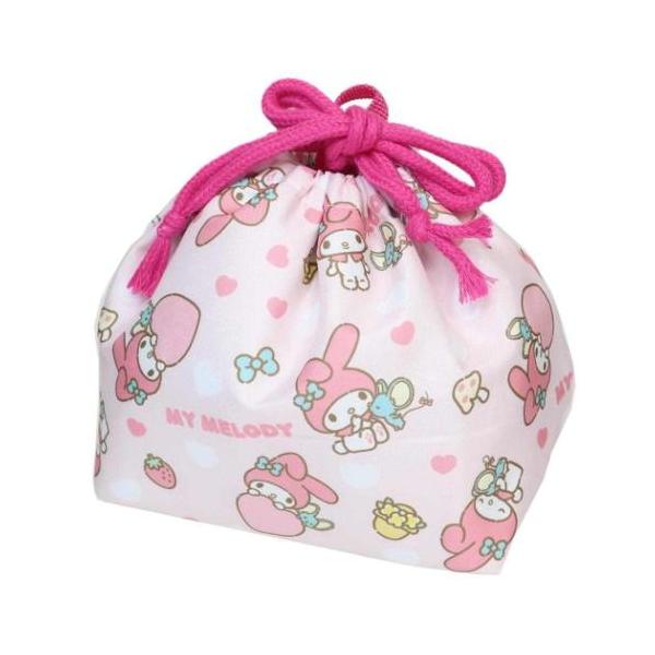 「ランチ巾着」 マイメロディ グッズ ランチ巾着 キャラクター マチ付き巾着 ポップピンクハート サンリオ 約12cmの底マチでいろんなお弁当箱や小物が入る 大人気サンリオキャラクターグッズにまたまた可愛いnewアイテム登場こちらは定番人気...