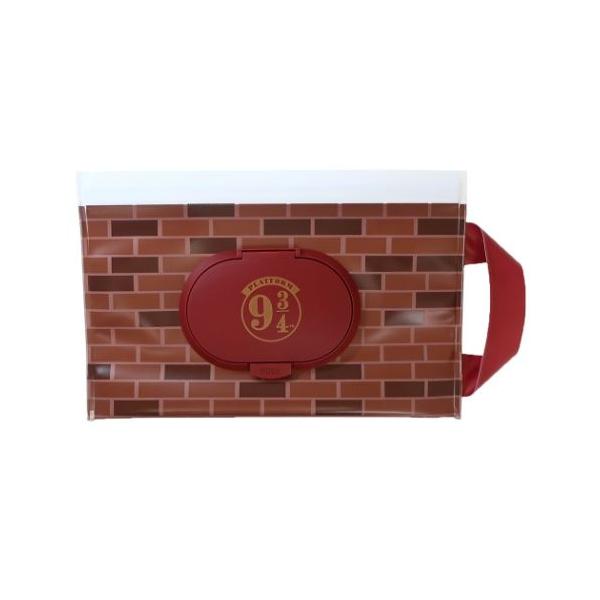 「ミニポーチ クリアポーチ」 ハリーポッター グッズ ミニポーチ 映画キャラクター フタ付きキャリーポーチ ホグズミート駅 ワーナーブラザース ウェットティッシュの持ち運びに便利なフタ付きポーチ USJなど今なお世界中で人気の高い[ハリーポ...