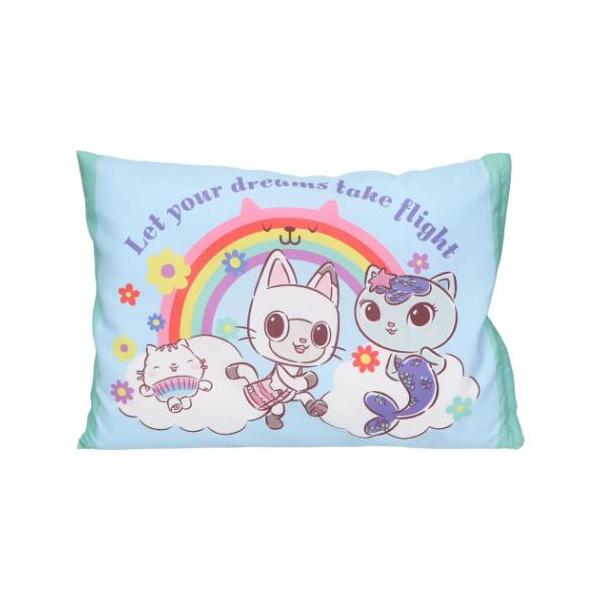 「枕」 ジュニア枕 ギャビーのドールハウス 子供用枕 丸眞 ドリームテイクフライト グッズ 大好きなキャラクターと一緒に眠ろう 大人気[ギャビーのドールハウス]から新作キッズ雑貨シリーズが登場こちらはキッズたち大喜び間違いなしの[ジュニア枕...