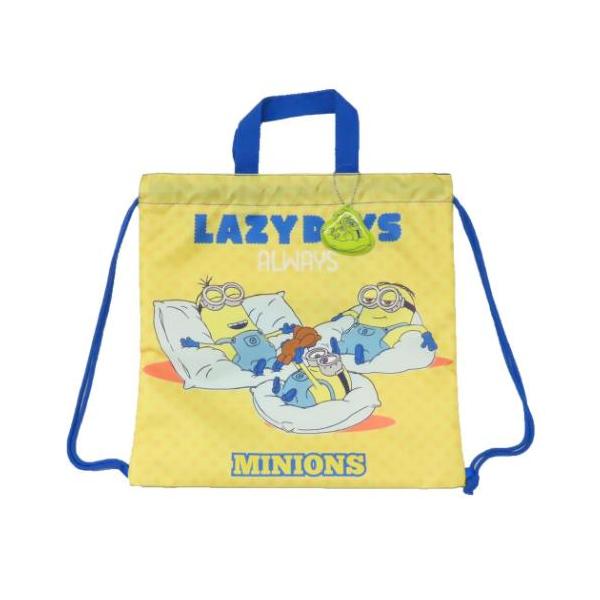 「ナップサック」 ミニオンズ ナップサック ユニバーサル映画 ナップザック キャラクター チルデイズ 新入学 新入学 新入園にぴったりな雑貨シリーズ 大人気ディズニーキャラクターからまたまた可愛いアイテム登場こちらは体操服入れにぴったりな[...