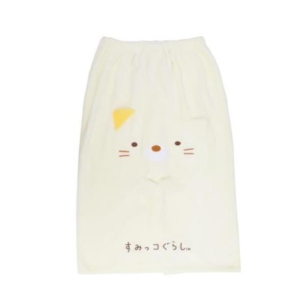 「バスタオル」 すみっコぐらし 80丈マイクロマキタオル サンエックス バスタオル キャラクター まきまきねこ 丸眞 海やプールでのお着替えや日よけにぴったりなタオルポンチョ 大人気[すみっこぐらし]のタオルシリーズこちらは海やプールのレジ...