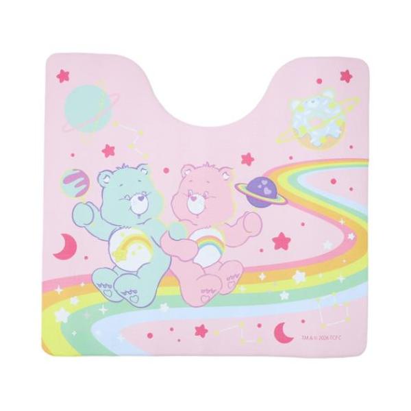 「トイレ用品」 ケアベア トイレマット トイレ用品 パステルスペース CareBears キャラクター グッズ トイレもお気に入りのキャラで可愛くしちゃおう かわいい表情や色使い、おなかのシンボルマークが人気の[ケアベア/Care Bear...