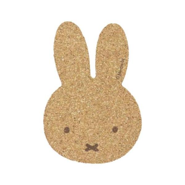 「キッチン雑貨その他」 ミッフィー ディックブルーナ 絵本キャラクター テーブルウェア ミッフィー型コースター スタンダード ダイカットデザインで可愛い！集めたくなるコースター ディックブルーナの人気絵本[miffy/ミッフィーちゃん]グッ...