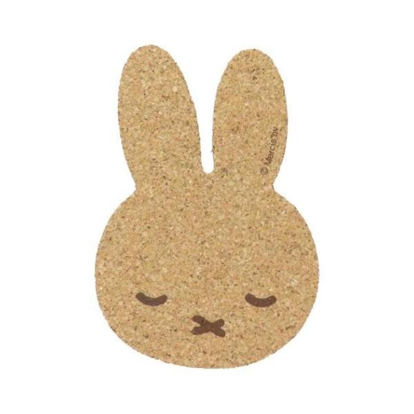 「キッチン雑貨その他」 ミッフィー テーブルウェア ミッフィー型コースター おやすみ ディックブルーナ ナガノファクトリー コップ敷き コップ置き ダイカット ダイカットデザインで可愛い！集めたくなるコースター ディックブルーナの人気絵本[...