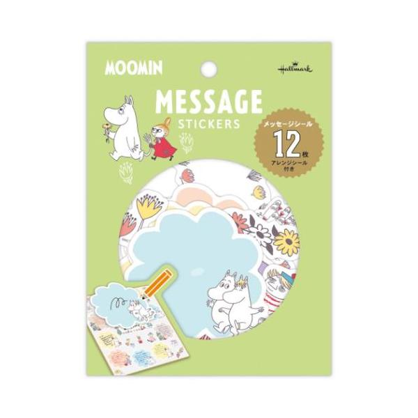 「フレークシール」 ムーミン グッズ フレークシール キャラクター 寄せ書き メッセージステッカー MOMS仲間 北欧 卒業、引退、退職など寄せ書き作りに便利なシール ムーミンと仲間たちの笑顔あふれるメッセージステッカーで思い出のシーンを彩...
