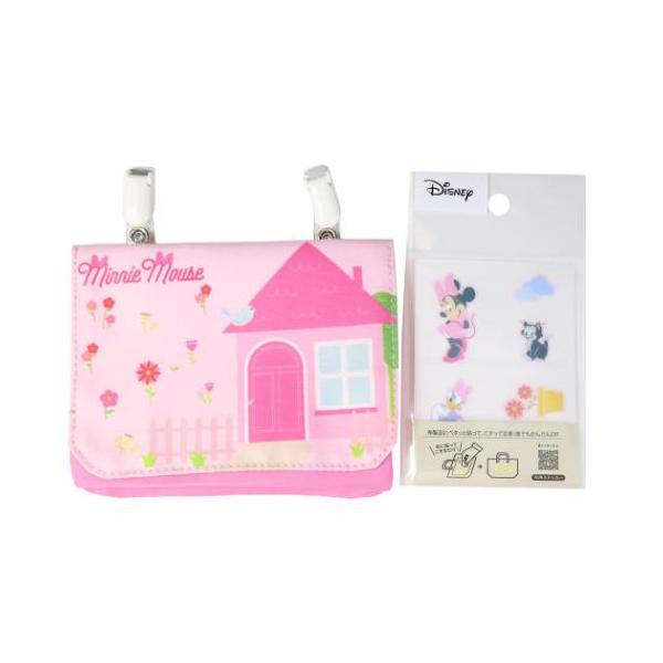 「クリップポケット」 ミニーマウス グッズ クリップポケット ディズニー キャラクター シールデコマルチポケットバッグ 新入学 新入学 新入園にぴったりなスクール雑貨シリーズ 大人気ディズニーキャラクターから入学 新学期にぴったりなスクール...