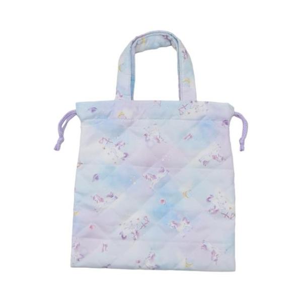 「巾着袋」 巾着袋 キルトミニ巾着 キルト巾着 ユニコーン 新入学 ニシオ 新入学 新入園にぴったりなスクール雑貨シリーズ 入学 新学期にぴったりなスクール雑貨シリーズこちらは小物を入れるのにちょうどいい[ミニキルト巾着]移動教室や簡易バッ...