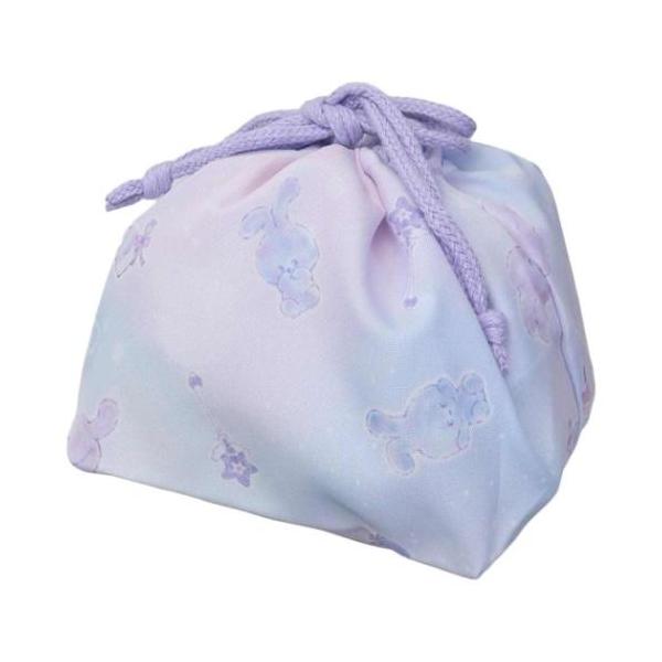 「ランチ巾着」 お弁当きんちゃく マチ付きランチバッグ うさぎ 新入学 ニシオ 新学期準備雑貨 新入学 新入園にぴったりなスクール雑貨シリーズ 入学 新学期にぴったりなランチ雑貨シリーズこちらはお弁当箱を入れるのにぴったりな[マチ付きランチ...