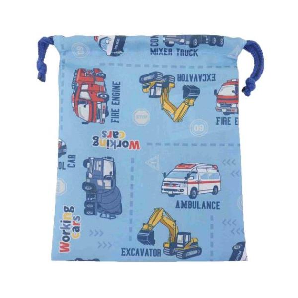 「巾着袋」 巾着袋 ミニ巾着 巾着S くるま 新入学 ニシオ 新学期準備雑貨 新入学 新入園にぴったりなスクール雑貨シリーズ 入学 新学期にぴったりなスクール雑貨シリーズこちらはとっても可愛い[巾着袋]コップ入れや歯ブラシ入れなどいろいろ使...