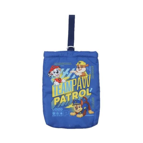 「シューズバッグ」 パウパトロール シューズケース シューズバッグ ブルー 新入学 アニメキャラクター グッズ 新入学 新入園にぴったりなスクール雑貨シリーズ ニコロデオンで人気のカナダ制作の幼児向けアニメ[パウ パトロール（パウパト）]か...