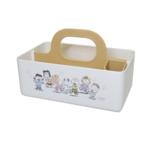 「収納用品その他」 スヌーピー ピーナッツ キャラクター 収納用品 ミニモッテケース IxL-dan 錦化成 お家の中を片手で「持って」運べる収納ケース 大人気[PEANUTS/SNOOPY]グッズにまたまた可愛いnewアイテム登場こちらは...