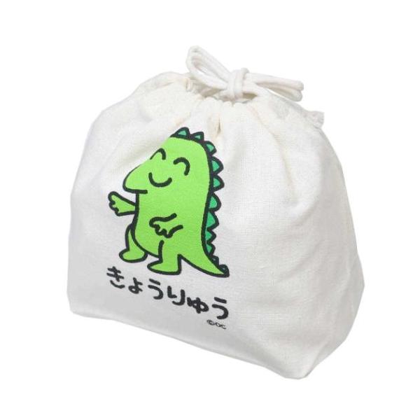 「巾着袋」 おえかきさん マチ付ききんちゃくポーチ 巾着袋 おもしろ雑貨 きょうりゅうさん グリーン 新入学 オクタニ 小物入れにちょうどいいかわいい巾着ポーチ 大人気のおえかきさんシリーズグッズにまたまた可愛いnewアイテム登場こちらはと...