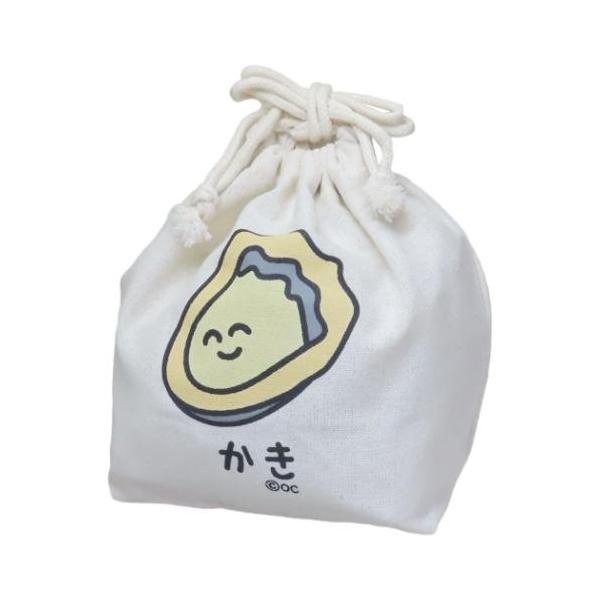 「巾着袋」 おえかきさん かわいい 巾着袋 キンチャク きんちゃくポーチ かきさん グッズ 小物入れにちょうどいいかわいい巾着ポーチ 毎日が楽しくなるキュートなZAKKAシリーズこちらはかわいい[巾着袋]コスメや小物などしっかり収納できます...