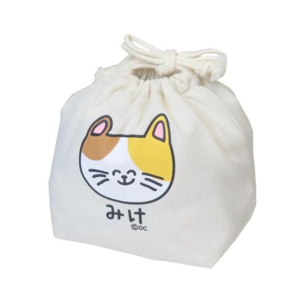 「巾着袋」 おえかきさん 巾着袋 キンチャク みけねこさん オクタニ 小物入れ 小物入れにちょうどいいかわいい巾着ポーチ 大人気のおえかきさんシリーズグッズにまたまた可愛いnewアイテム登場こちらはとっても可愛い[マチ付き巾着袋]小物を入れ...