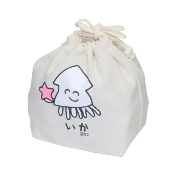 「巾着袋」 おえかきさん おもしろ雑貨 巾着袋 キンチャク いかさん グッズ 小物入れにちょうどいいかわいい巾着ポーチ 大人気のおえかきさんシリーズグッズにまたまた可愛いnewアイテム登場こちらはとっても可愛い[マチ付き巾着袋]小物を入れた...