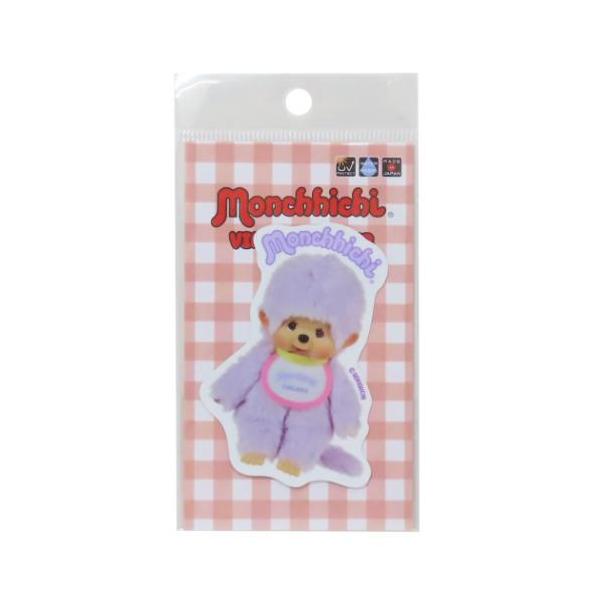 「ステッカー：キャラクター」 モンチッチ ダイカットシール ビニールステッカー MONCHICHI COLORS PPL オクタニ デコステッカー 耐水耐光 自転車やパソコンいろんなところに貼って楽しい耐水ステッカー 世界中の人気者[モンチ...