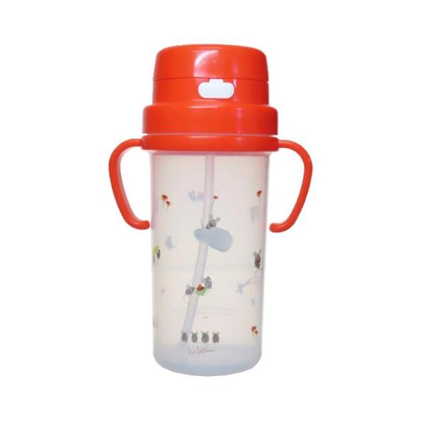 「ピッチャー 冷水筒」 水筒 レオレオニ ストローボトル FREDERICK 大西賢製販 軽くて持ちやすいすぐ飲めるタイプのワンタッチボトル スイミー フレデリックでおなじみアメリカの人気絵本作家[Leo Lionni/レオ レオニ]グッズ...