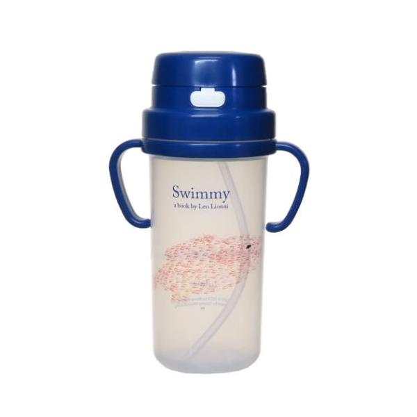 「ピッチャー 冷水筒」 ストローボトル レオレオニ 水筒 大西賢製販 SWIMMY グッズ 軽くて持ちやすいすぐ飲めるタイプのワンタッチボトル スイミー フレデリックでおなじみアメリカの人気絵本作家[Leo Lionni/レオ レオニ]グッ...