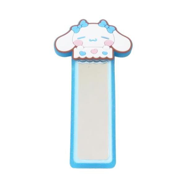 「手鏡」 シナモロール サンリオ キャラクター コンパクトミラー ラバースティックミラー オスト お布団をかけてすやすや寝ているデザインがかわいい  大人気サンリオキャラクターズグッズにまたまた可愛いnewアイテム登場こちらは身だしなみに確...