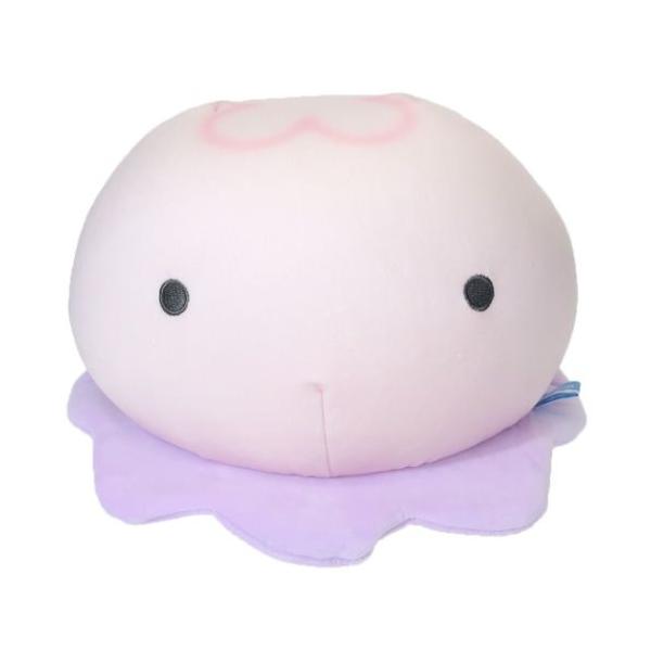 「クッション」 KURUNTO 2WAYクッション Umirium ウミリウム クッション パインクリエイト クラゲPK グッズ 中のビーズを移動させると約20秒でネックピローに変身！ 海の仲間がクルンと変身！UmiriumシリーズからKU...