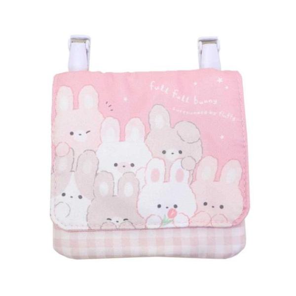 「クリップポケット」 クリップポケット マルチポッケ フルフルバニー クーリア ポケットポーチ 移動ポケット クリップではさむだけで簡単にポケットをプラス！ 毎日が楽しくなるキュートな雑貨が登場こちらはハンカチやティッシュ、マスクなどいろん...